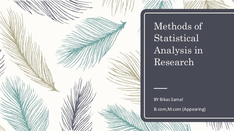 methods-of-statistical-analysis-in-research