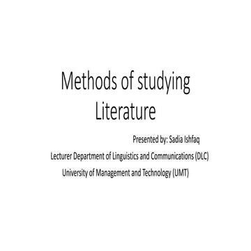 Methods of studying Literature 2.pptx