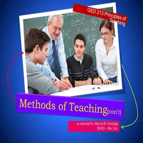 Methods of teaching | PPTX