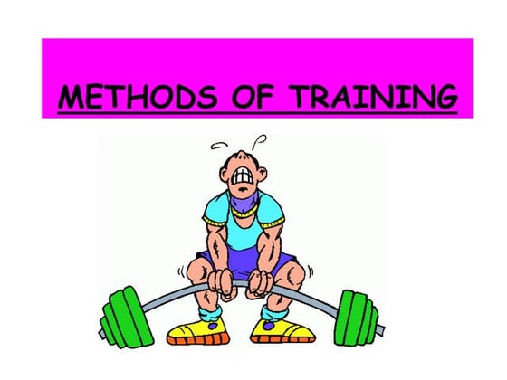 Principles of Sports Training | PPT