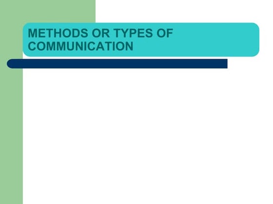 Communication | PPT