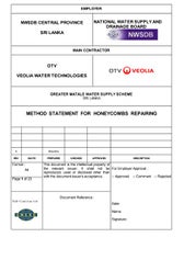 Method statement for structural concrete repair rev.0 | PDF