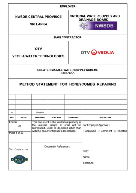 07 - Method Statement for Plastering Works.pdf