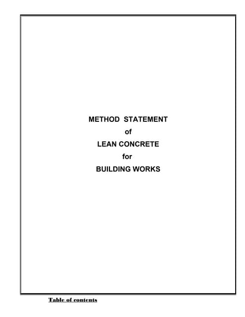 02 - Method Statement for Concrete pouring.docx