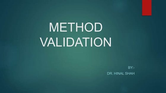 LOB LOD LOQ for method validation in laboratory | PDF | Physics | Science