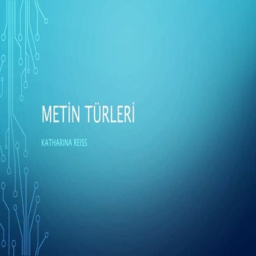 Metin türleri | PPTX