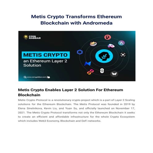 Metis Crypto Transforms Ethereum Blockchain with Andromeda.pdf