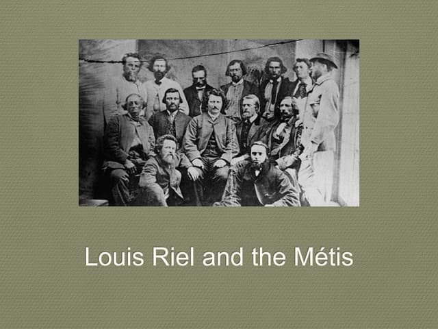 Louis Riel Summary | PDF
