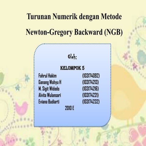 Metnum gregory mundur ( ppt ) | PPTX