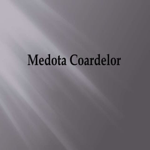 Metoda coardelor | PPTX
