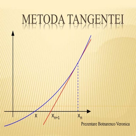 Metoda-tangentei | PPTX