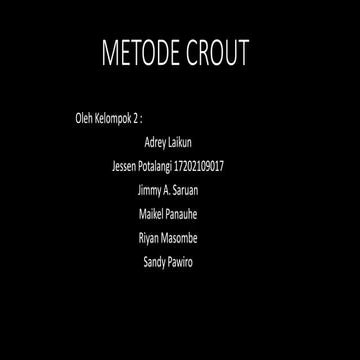 METODE CROUT.pptx