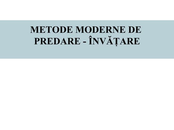 Obiective operationale | PDF