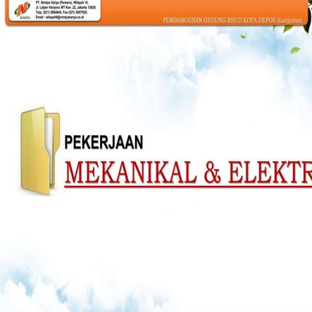 Metode pelaksanaan mep | PPTX