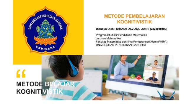 METODE PENGEMBANGAN KOGNITIF.ppt