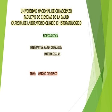 Método científico | PPTX