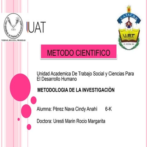 Metodo cientifico | PPTX