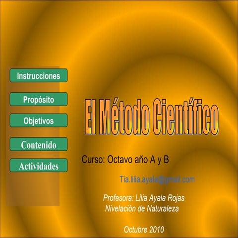 Metodo cientifico | PPT