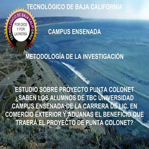 Puerto Punta Colonet | PPT
