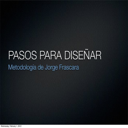John Christopher Jones - Método de diseño. | PDF