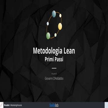 Metodologia Lean - Primi passi | PPT