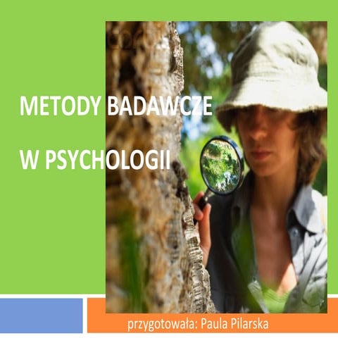 Metody badawcze | PPTX
