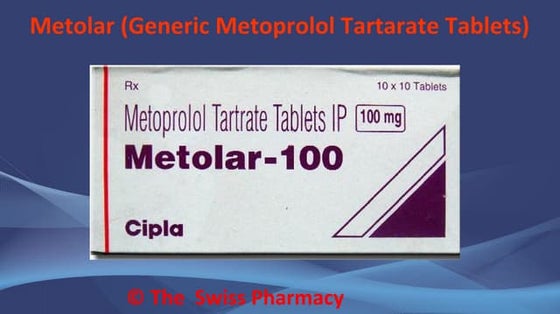 Metolar-XR Capsules (Generic Metoprolol Succinate Capsules) | PPT
