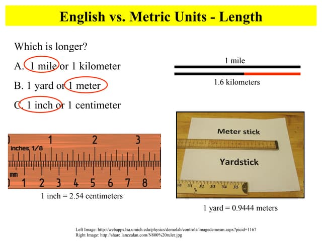 Metric Conversion | PPT