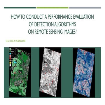 Performance Evaluation Of Object Detection Algorithms In Remote Sensing 4878