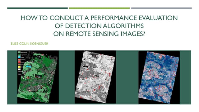 Performance Evaluation Of Object Detection Algorithms In Remote Sensing 4878