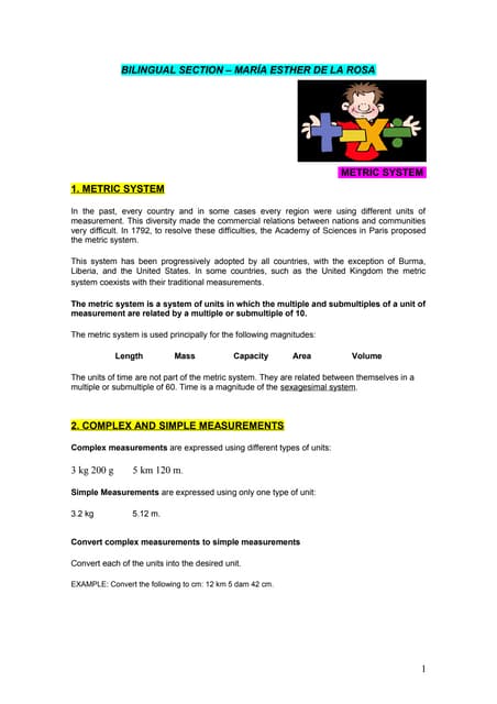 Converting unit measures | PPT