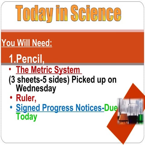 Metric System Day 3.2011