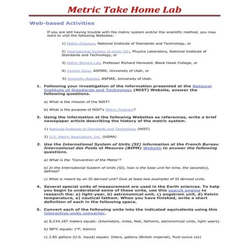 Scientific Notation Rules | DOCX