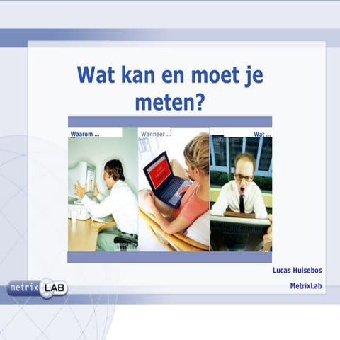 Metrix lab wat kan en moet je weten | PDF