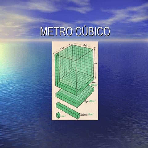 Metro cubico | PPT