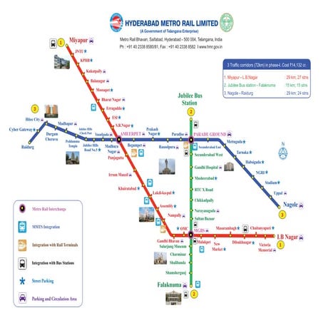 Metro rail-map-pictorial | PDF