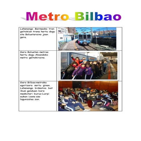 Metro bilbao | DOCX