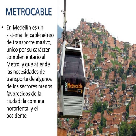 El Metrocable | PPTX
