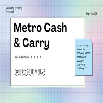 Metro Cash & Carry Case Analysis.pdf