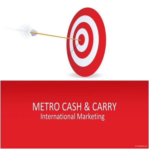 METRO Cash & Carry India | PPTX