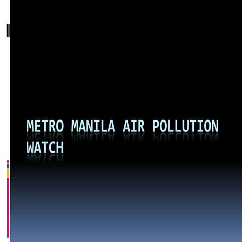 Pollution in india | PPTX