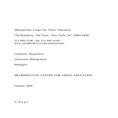 Metropolitan Center for Urban Education 726 Broadway | DOCX