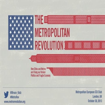Metropolitan Revolution at National League of Cities | PDF