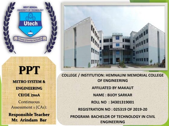 FQUP PPT.pptx | Civil Engineering Industry | Industries