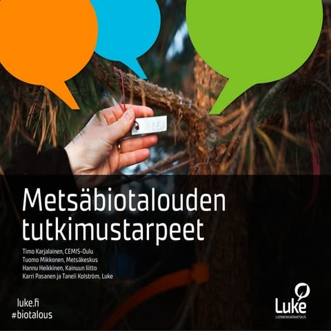 Biotaloudesta Suomen valttikortti | PPT