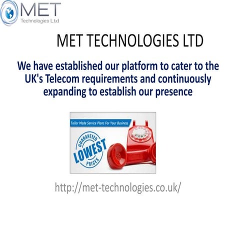 Met technologies Ltd | PPTX