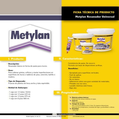 Metylan | PDF