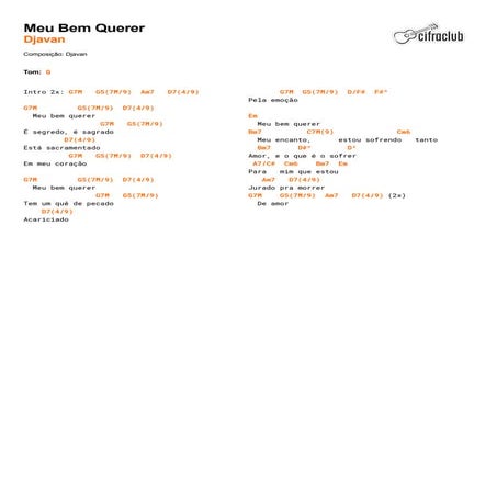 Meu bem querer | PDF