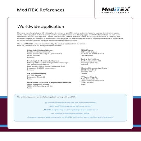 MedITEX References | PDF