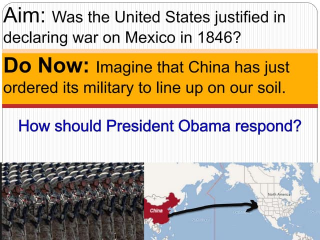 Mexican americanwar-100720145441-phpapp01 | PPT | War and Conflicts